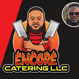 Custom Unique Food Truck Logo, Chef Logo, BBQ Logo, Caricature Logo ...