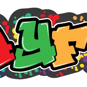 Custom Graffiti Text Design/graffiti Font Design/graffiti Letters ...