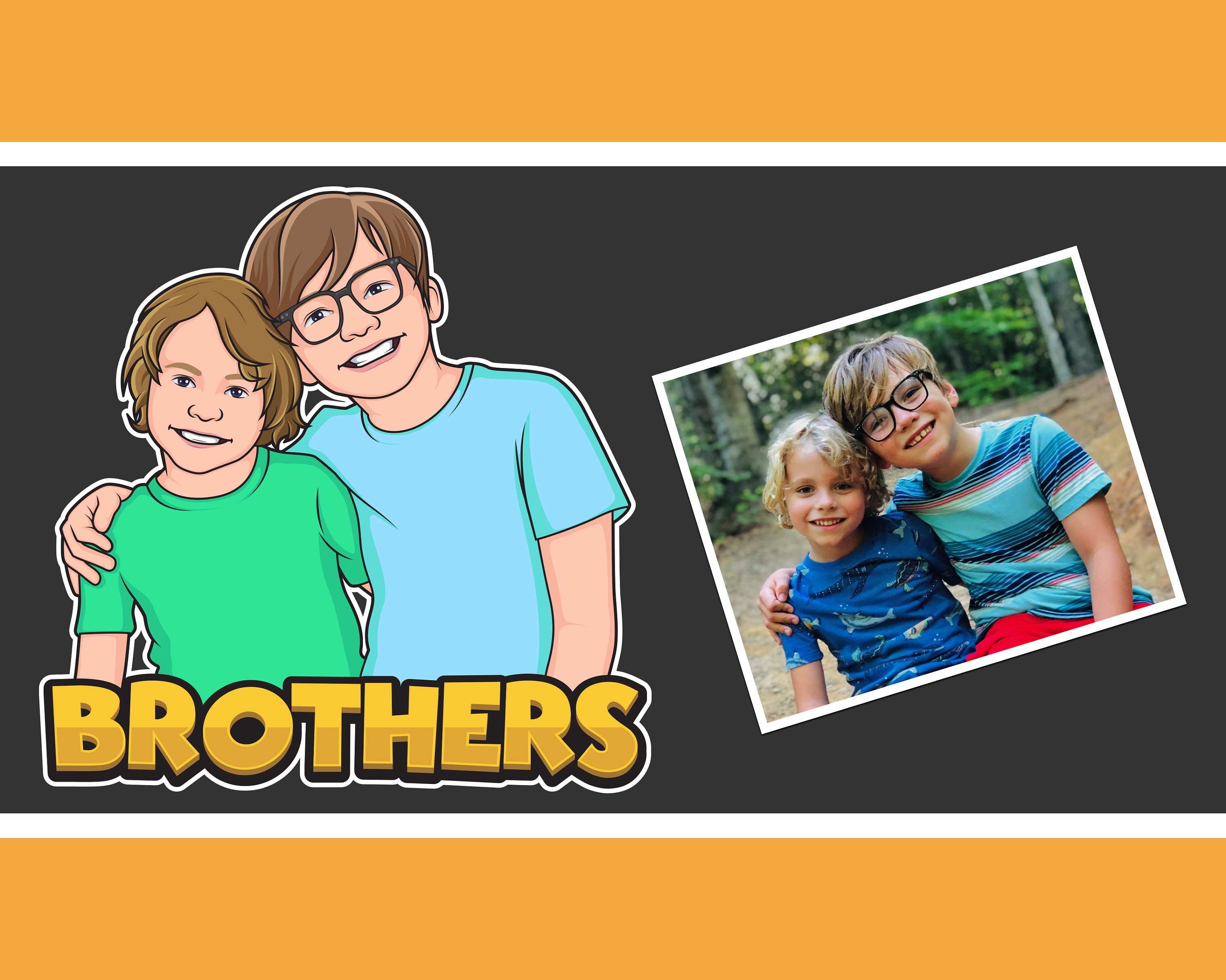 Custom Cartoon Logo/ Caricature Logo/ Portrait Logo/ Avatar - Etsy UK