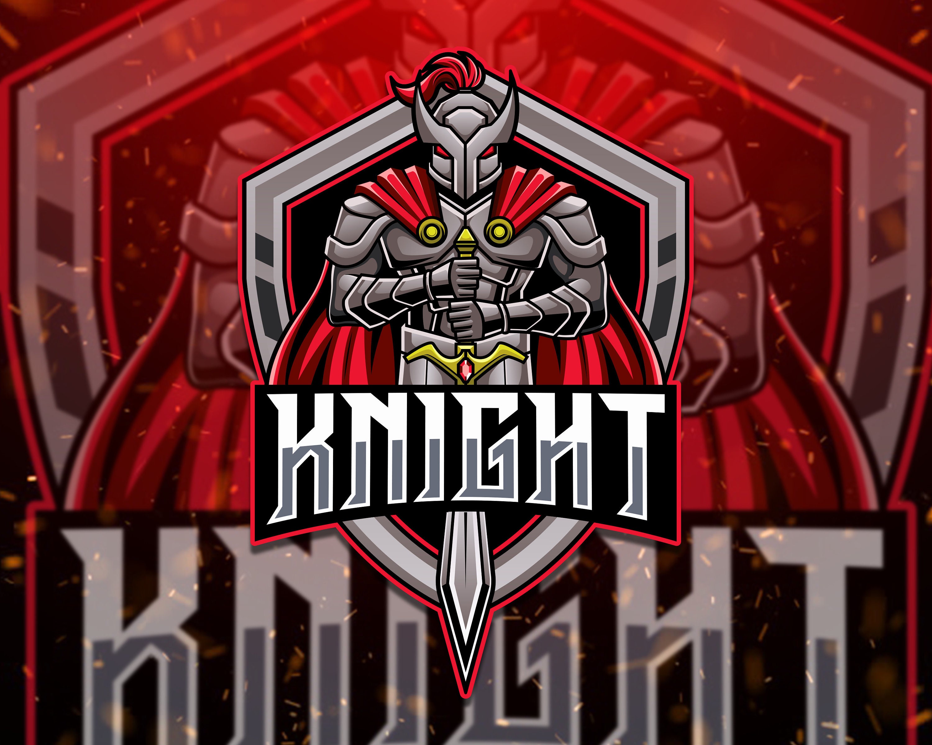 Professional Gaming Logo Design twitch Youtube Discord - Etsy