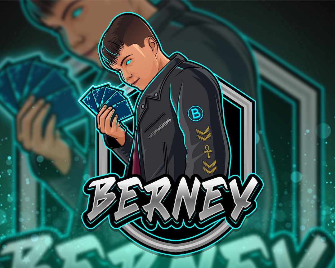 Custom Amazing Gaming Avatar Logo, Caricature Mascot Logo, Podcast Logo ...