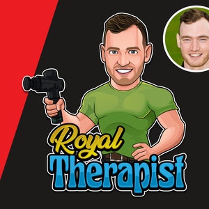 Custom Amazing Business Cartoon Logo From Your Photo, Mascot Logo ...