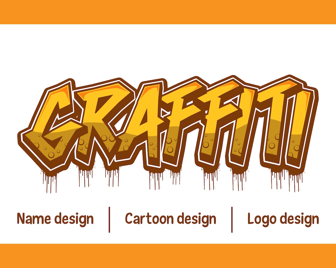 Custom Graffiti Text Design/graffiti Font Design/graffiti Letters ...