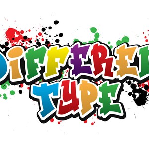 Custom Graffiti Text Design/graffiti Font Design/graffiti Letters ...