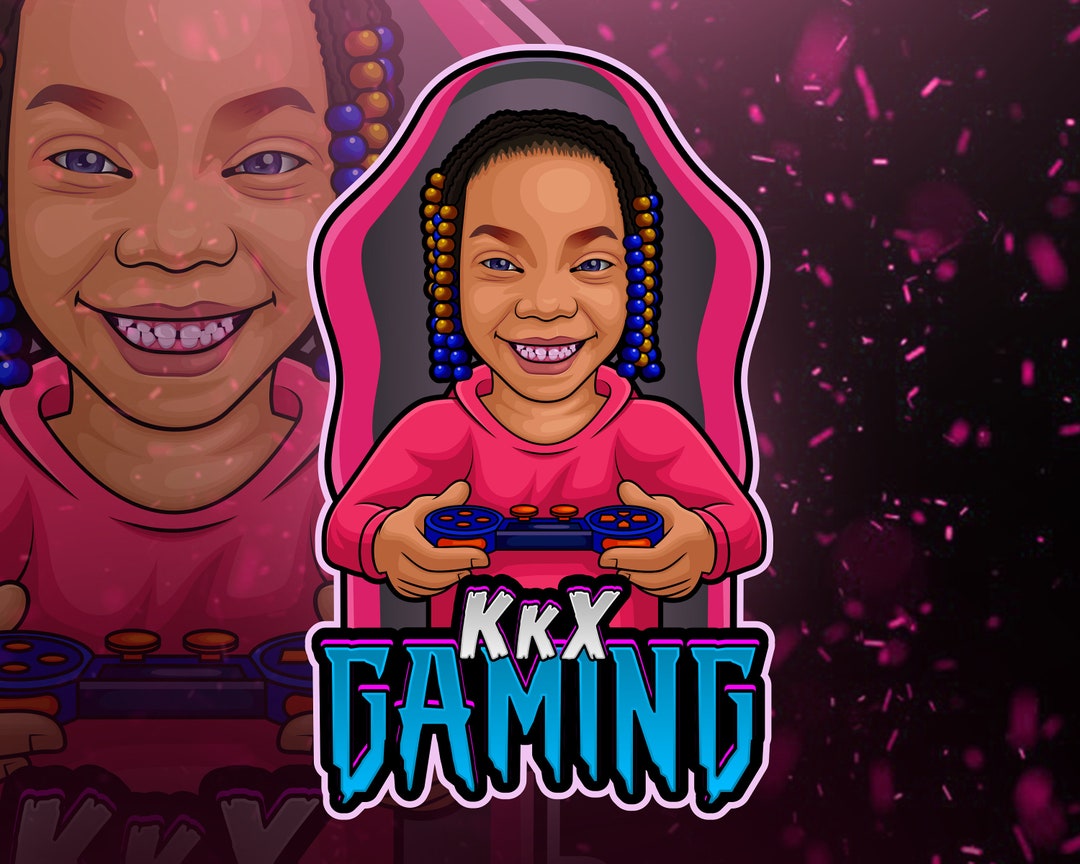 Custom Avatar Gaming Logo From Photo for Twitch/ E-sports/ Youtube ...
