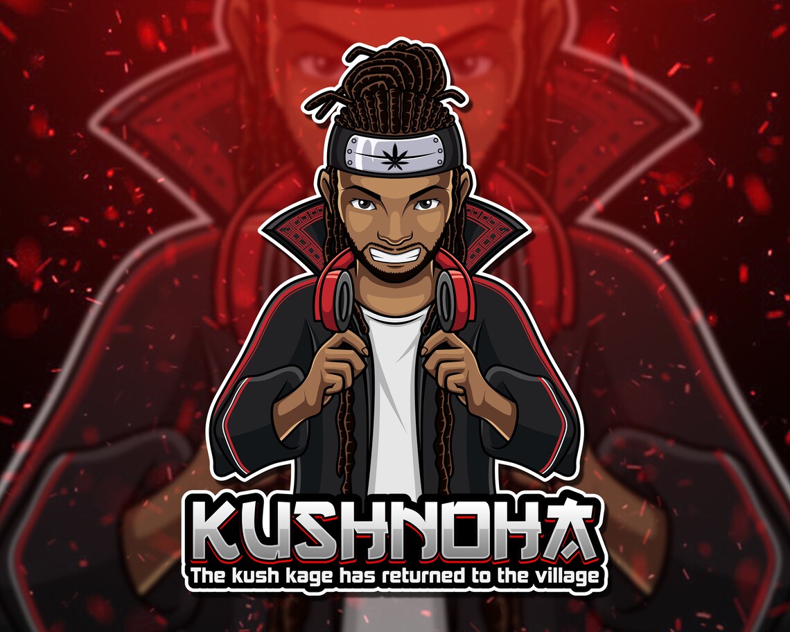 Custom Anime Gaming Logo/ Mascot Logo/ Cartoon Logo/ Cartoon - Etsy