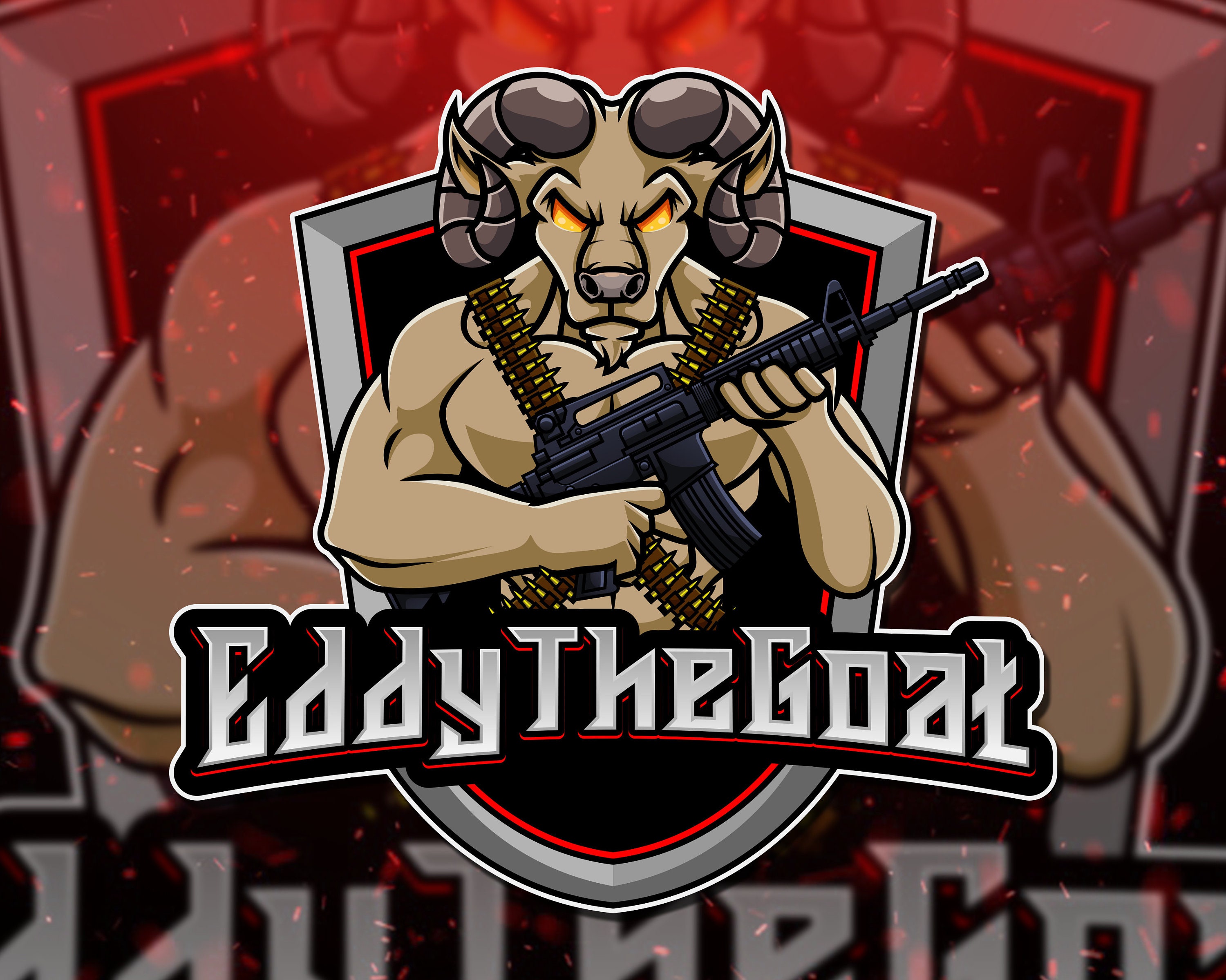 Professional Gaming Logo Design twitch Youtube Discord - Etsy
