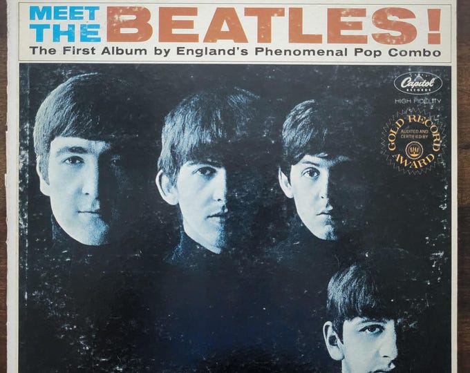 Meet the Beatles Vinyl Record: Apple Label, Capitol Stereo 33rpm - Etsy