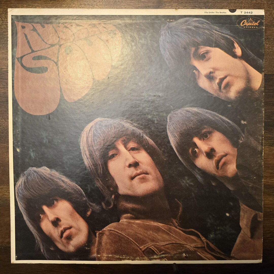 The Beatles "rubber Soul" Vinyl Record, 33rpm Mono Pressing - Etsy