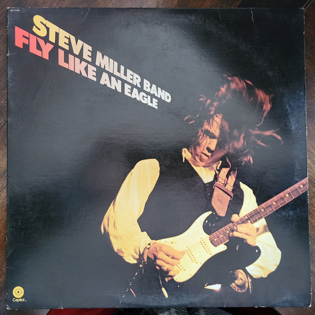 Steve Miller Band fly Like an Eagle Blues Classic Pop Rock Record Album ...