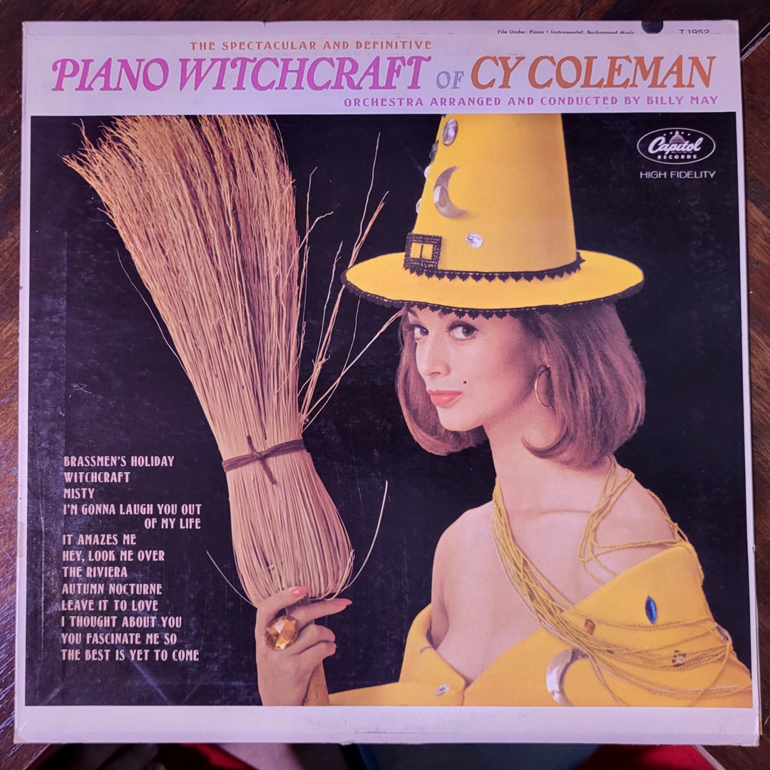 The Piano Witchcraft of Cy Coleman Easy Listening Jazz Record Album Lp Vinyl 33rpm Stereo ...