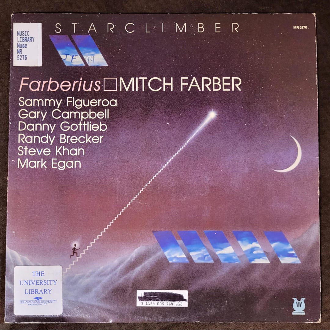 Mitch Farber Farberius "starclimber" Jazz Record Album Lp Vinyl 33rpm ...