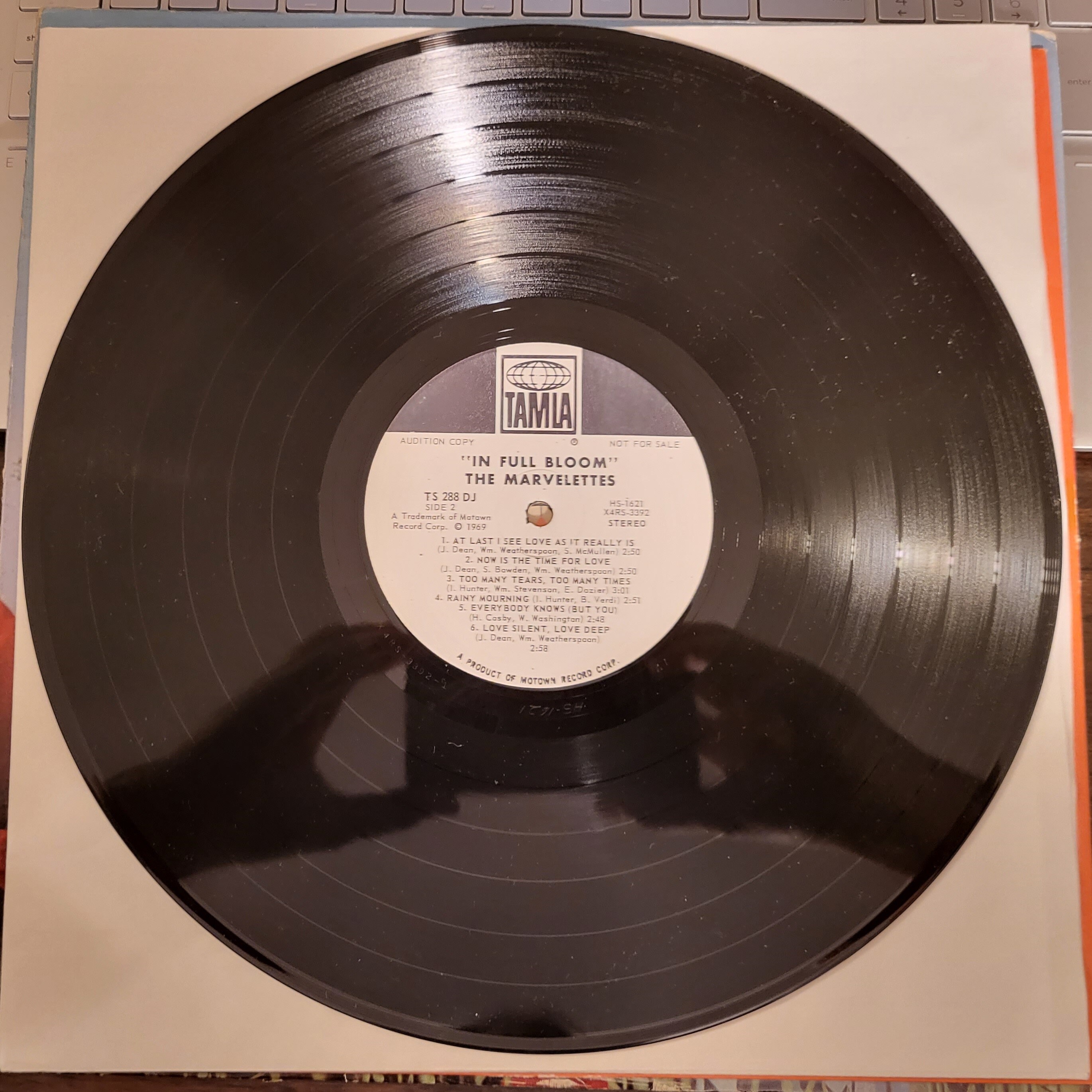 The Marvelettes in Full Bloom Record Album Lp Vinyl 33rpm Tamla Motown ...