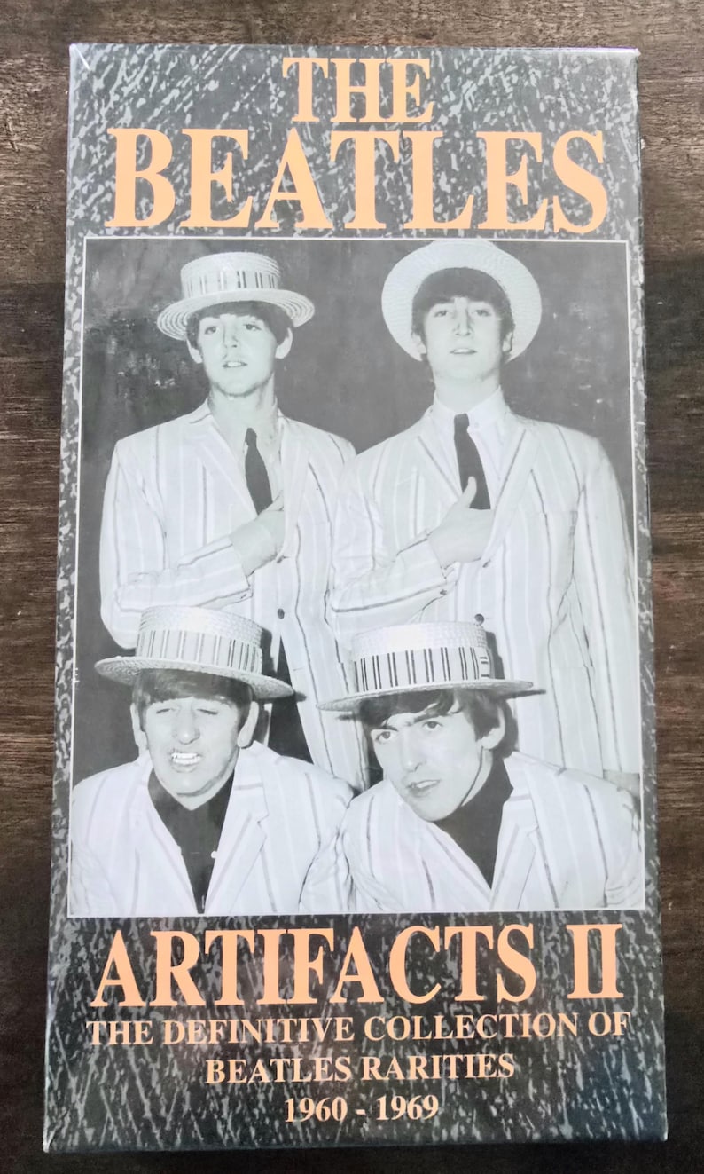 SEALED Beatles "artifacts Iii" Rare Live Bootleg 5-CD Classic Rock Box ...