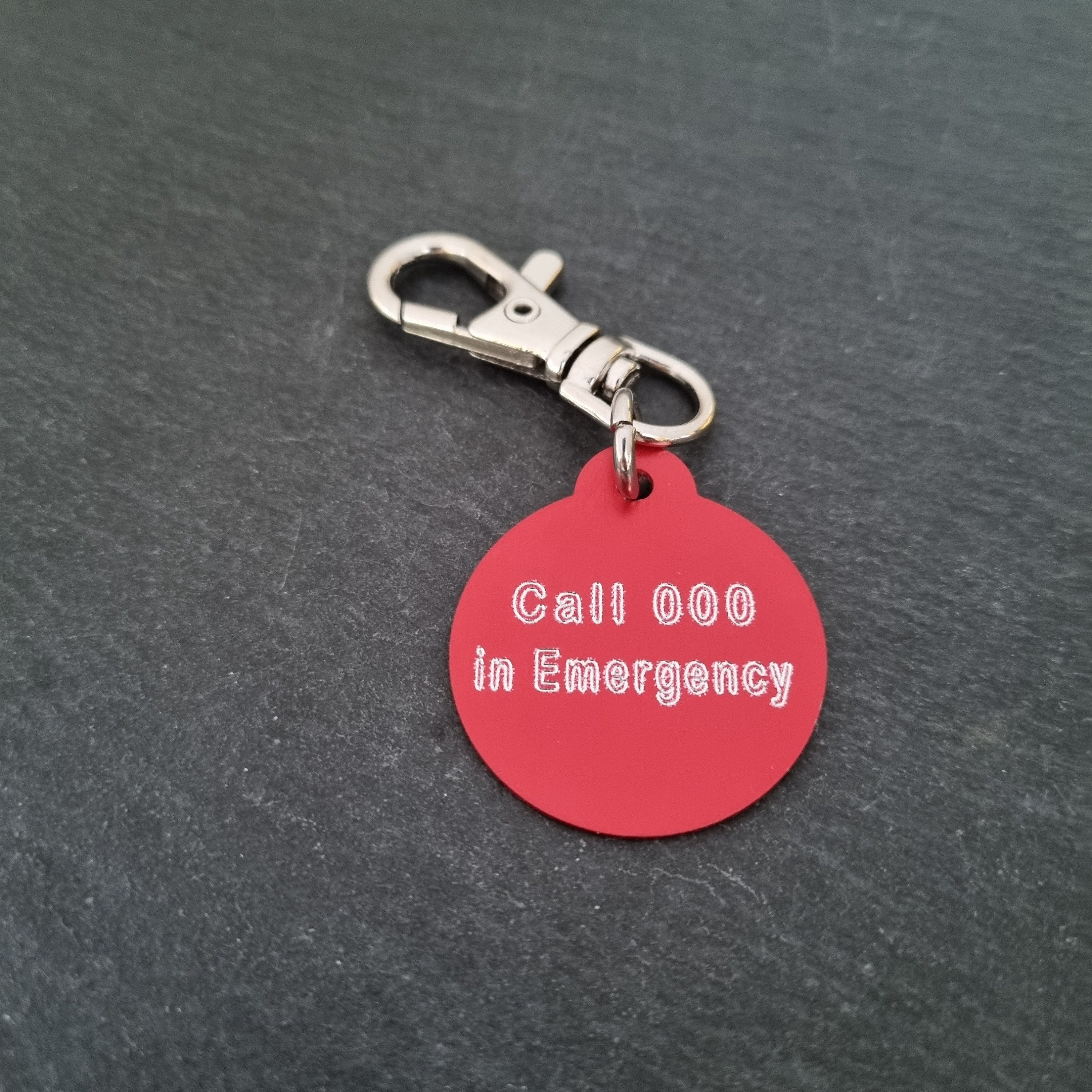 Medical Emergency Medical Tag Alert Customizable Engraved - Etsy