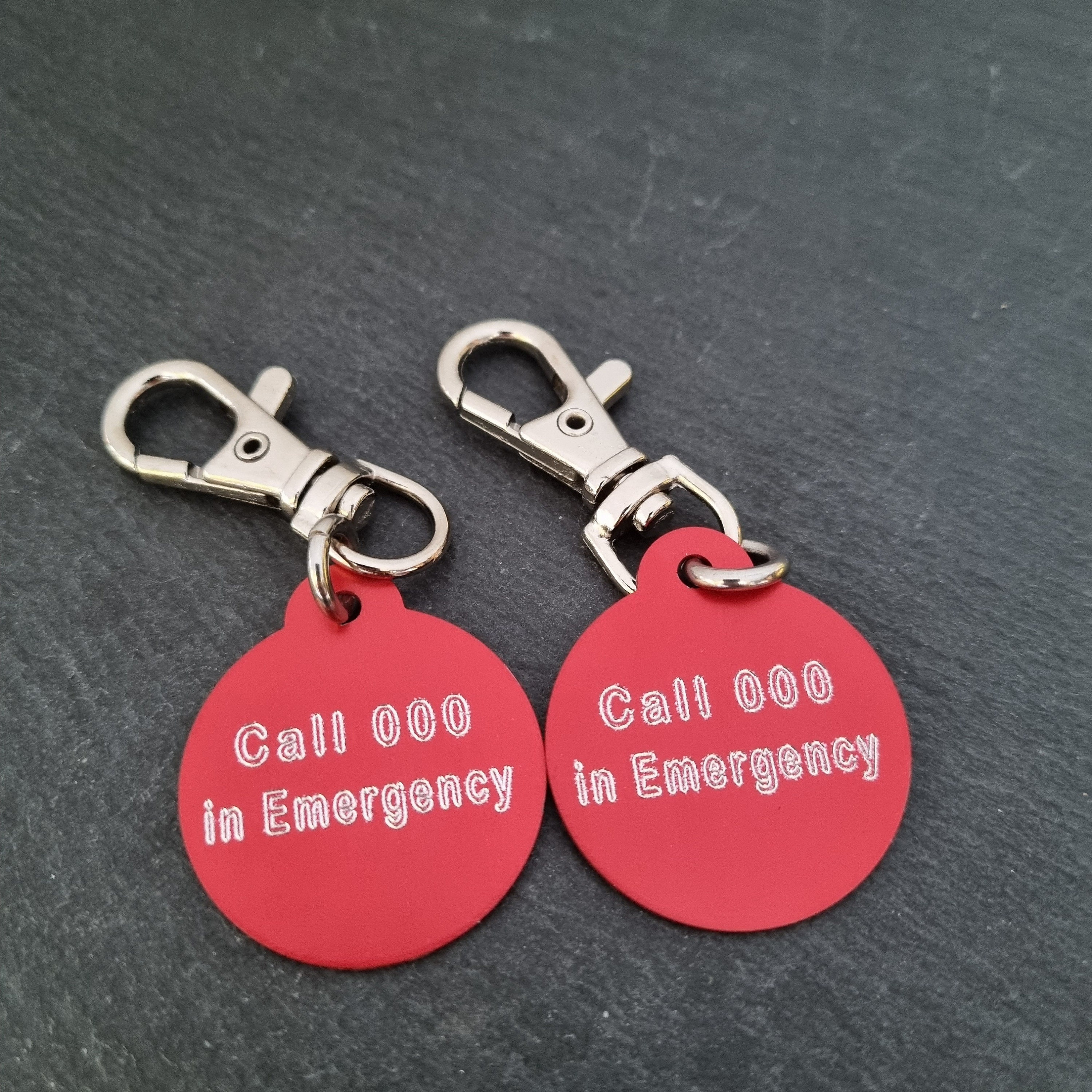 Medical Emergency Medical Tag Alert Customizable Engraved - Etsy