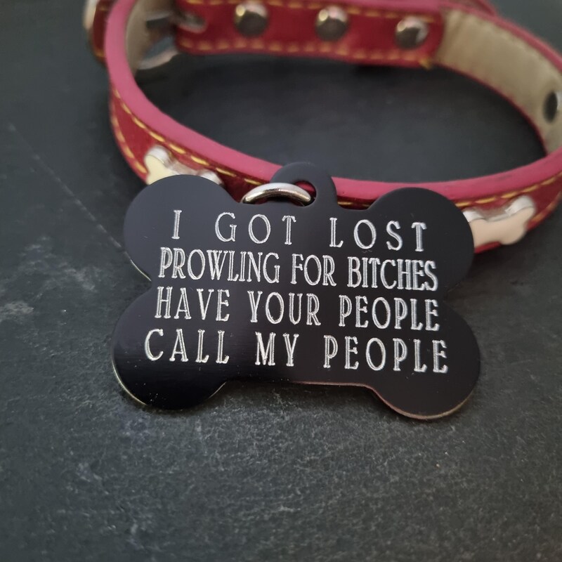 Funny Dog Tags - Etsy