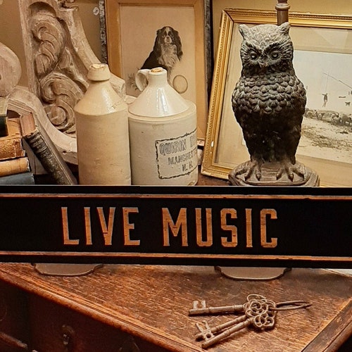 Live Music Neon Sign custom Neon Signs for Home - Etsy