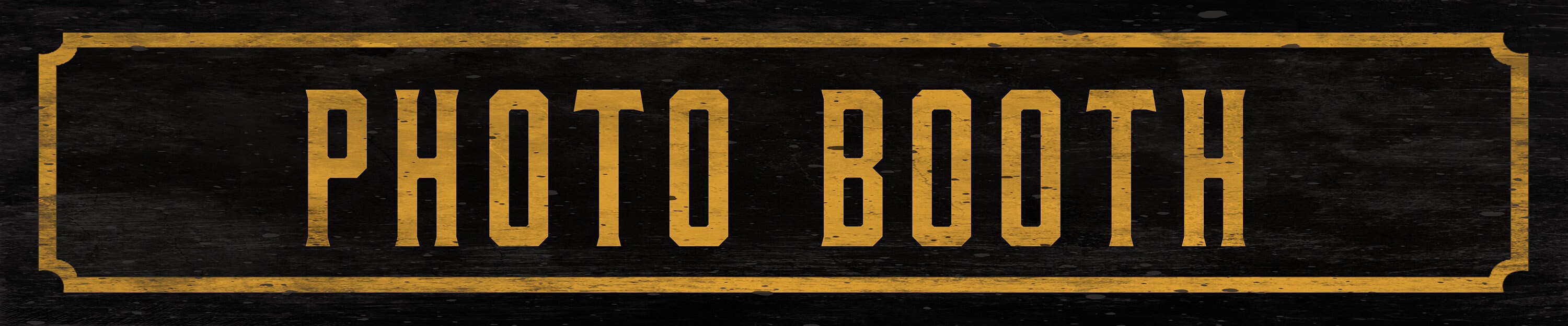 Photo Booth Recycled Street Sign - Etsy