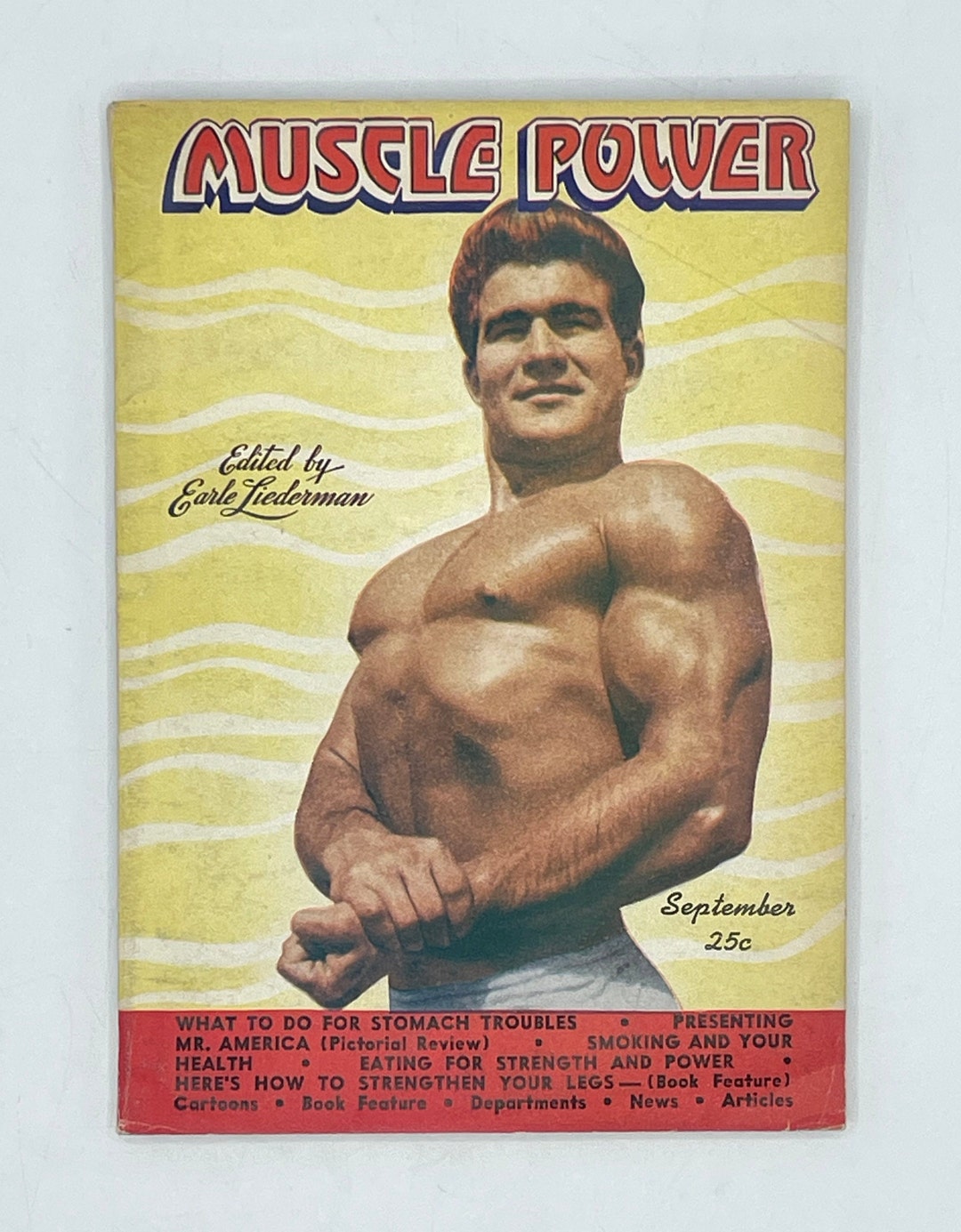 Muscle Power Magazine Vol. 1 No. 6 Adult/gay/gay Art/gay Interest/gay ...