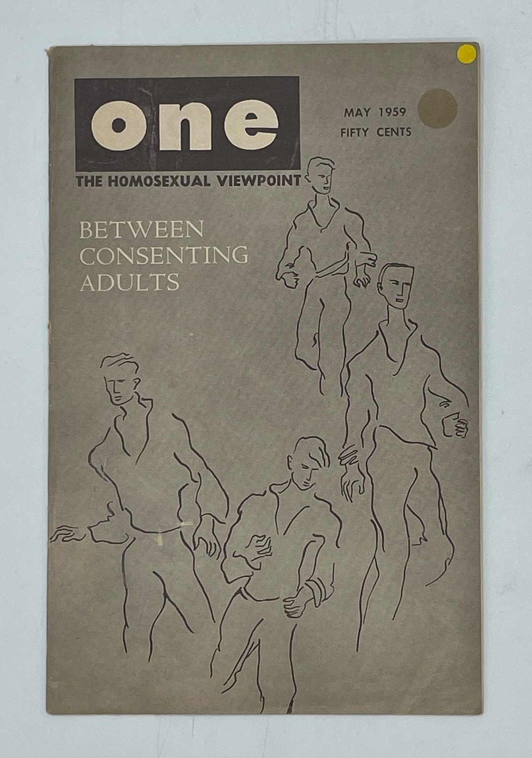 One, Inc. Magazine May 1959 Adult / Gay / Gay Art / Gay Interest / Gay ...