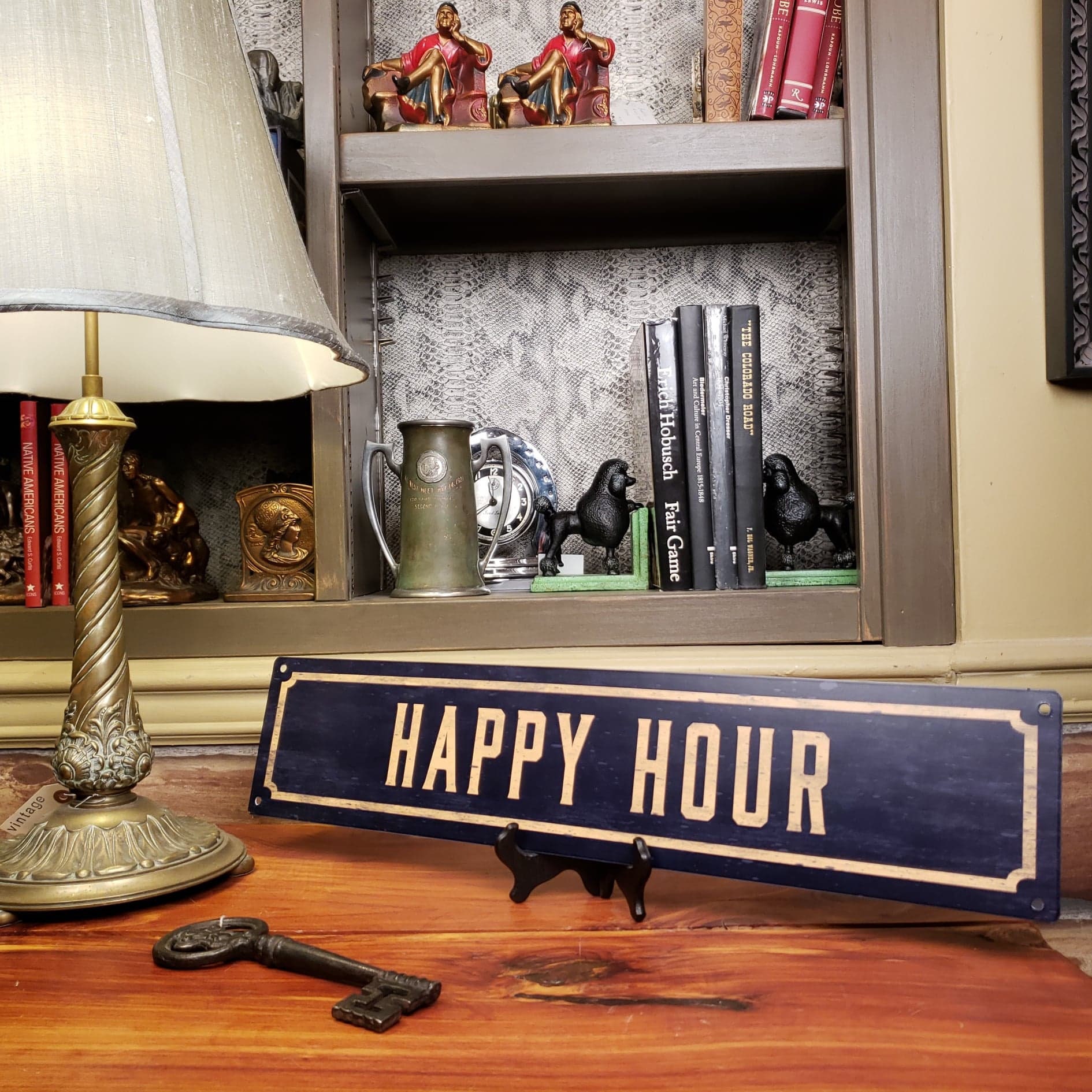 Happy Hour Recycled Street Sign - Etsy