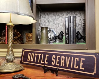 Bottle Service Sign - Etsy