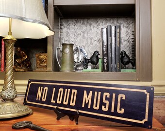 Loud Music Sign - Etsy