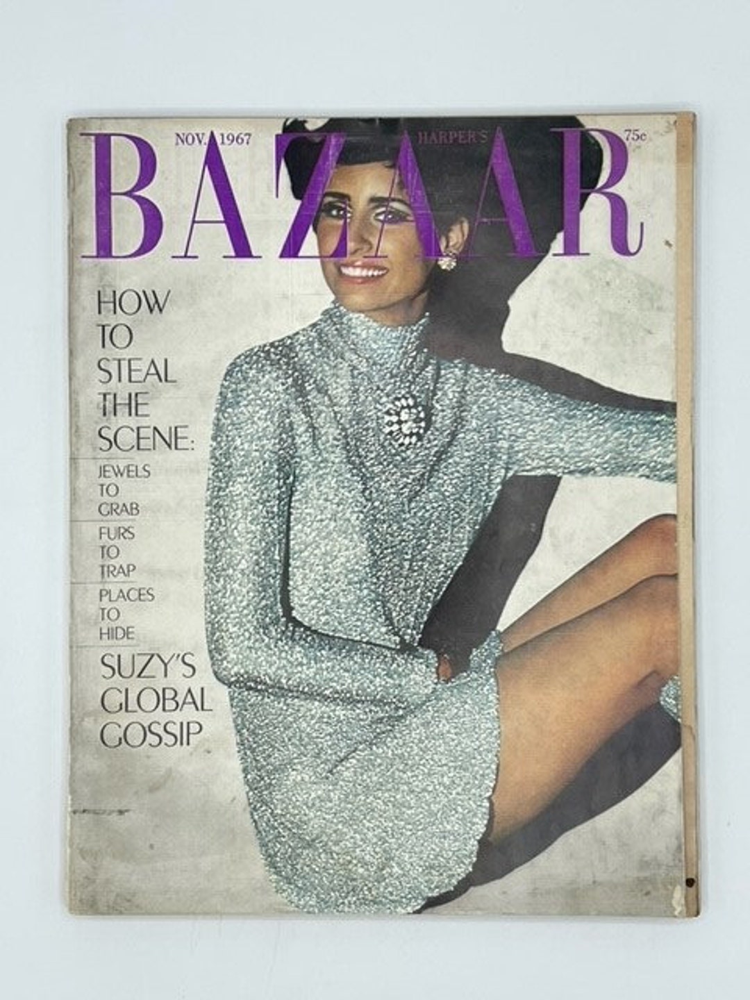 November 1967 Vintage Bazaar Fashion Magazine - Etsy