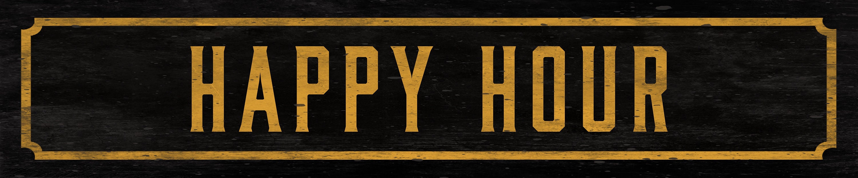 Happy Hour Recycled Street Sign - Etsy