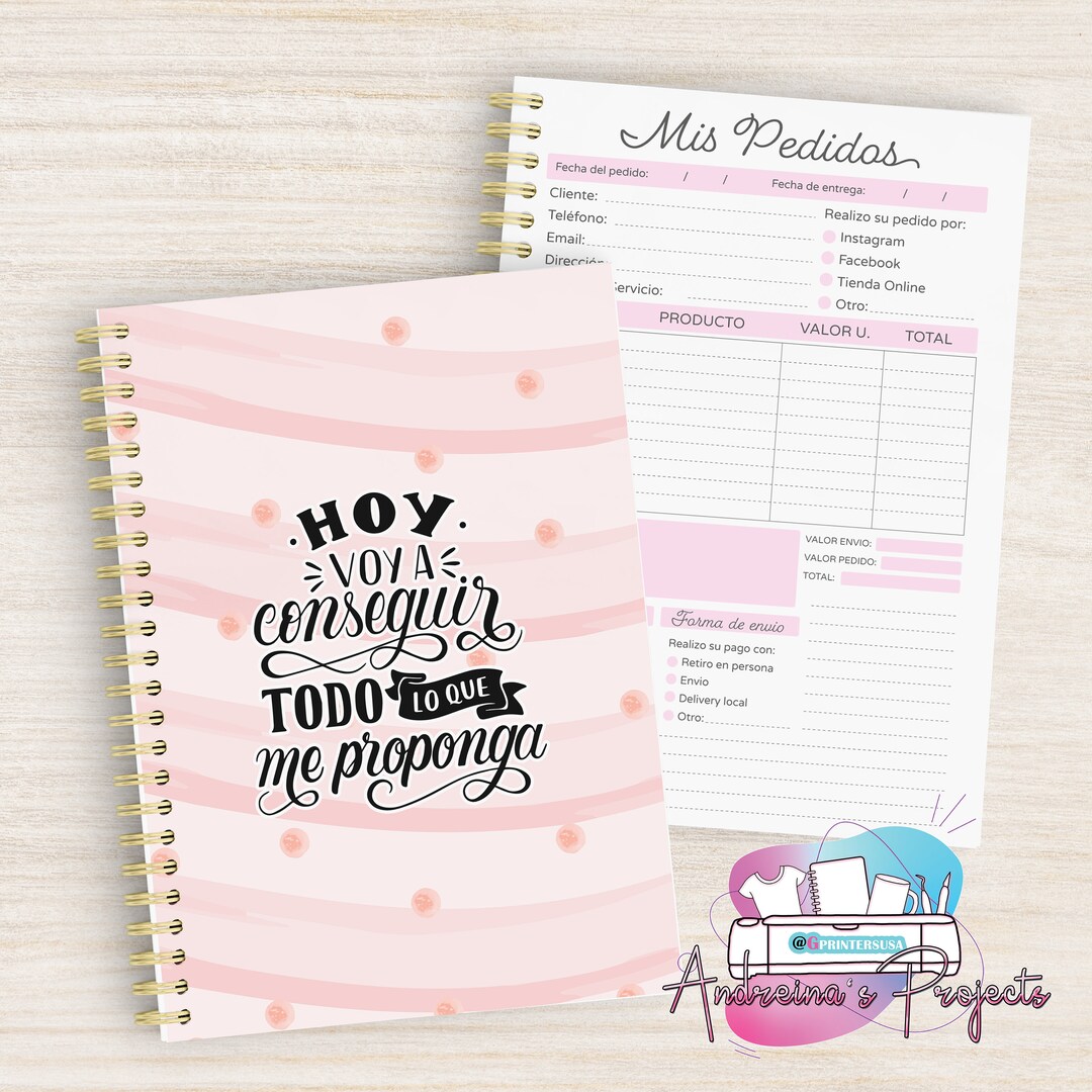 Order Diary, Order Book, Notebook, Order Sheet, Planner, Journal - Etsy