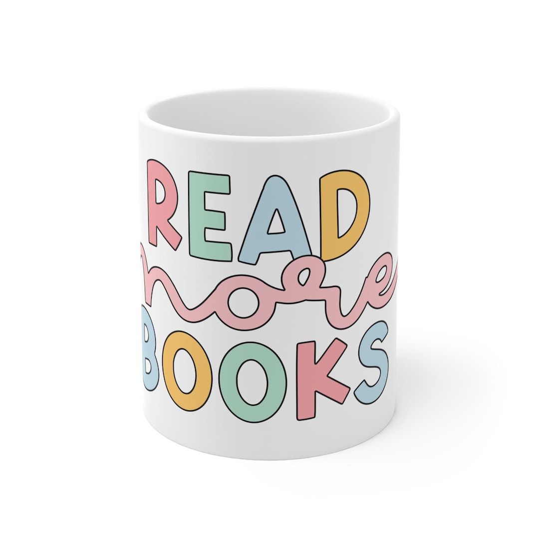 Personalized Mug, Mugs, Mug for Readers, Reading, Books - Etsy