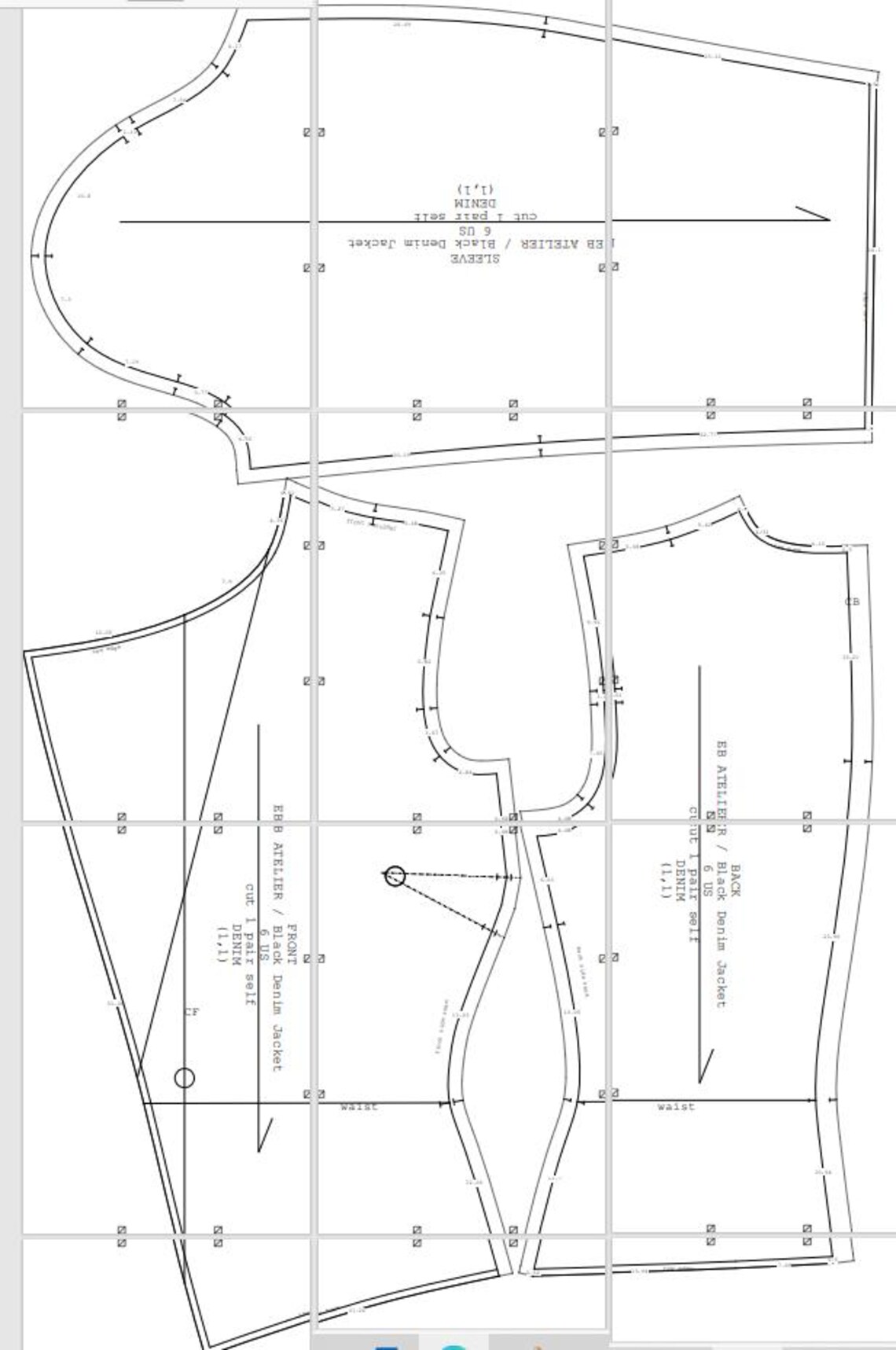 Casual - Simple Jacket PDF Pattern - Easy to Sew, Fitted Jacket Digital ...