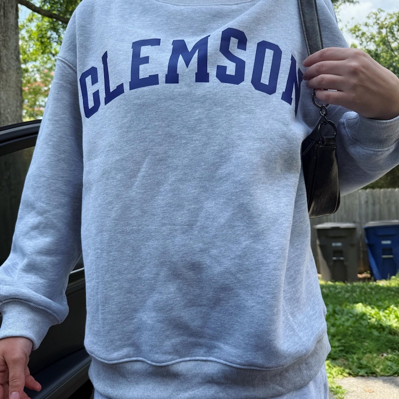 Mock Neck College Crew - Etsy