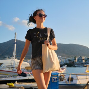 Total Solar Eclipse 2024 Shirt, AT SEA Dark Side of the Moon, Great ...