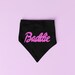 Baddie Pet Bandana - Etsy