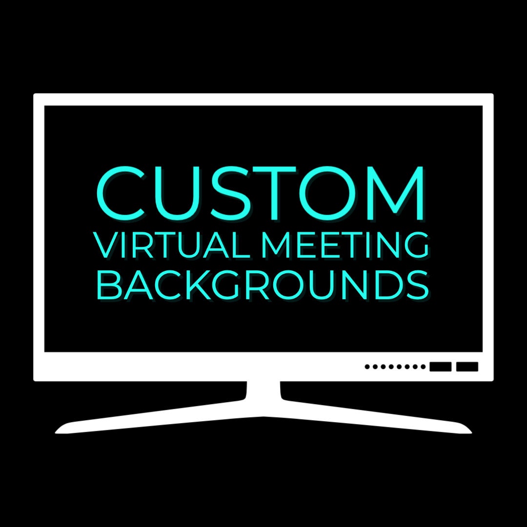 Custom Virtual Meeting Backgrounds | Personalize for Event or Business ...
