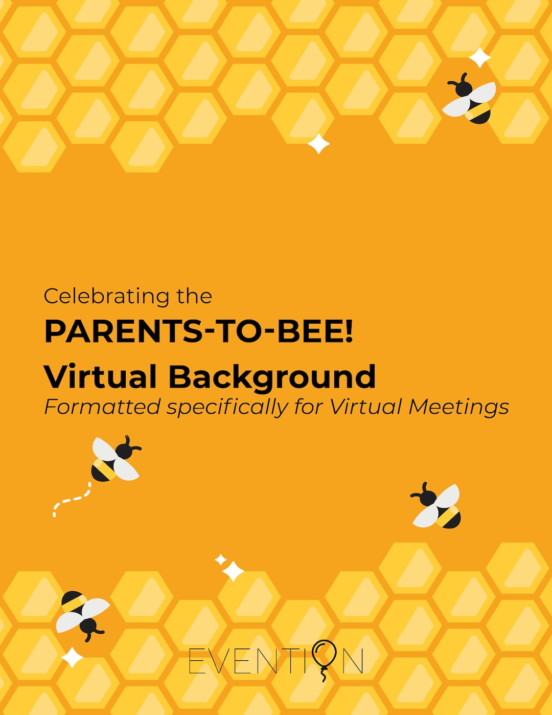 Virtual Background | Parents-to-bee | Baby Shower Digital Zoom ...