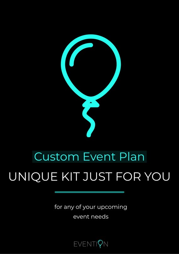 Custom Event Planning Personalized and Custom Kit | Etsy