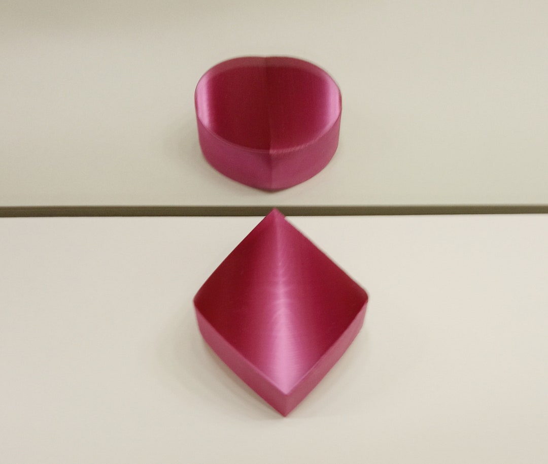 3D Printed Ambiguous Rhombus Circle Illusion Magic Toy Gift Desktop ...