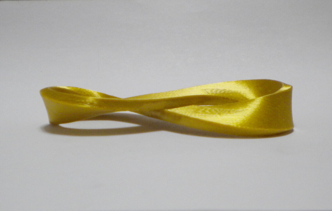 3D Printed Mobius Strip figure 8/ Infinity Symbol Art Home Office ...