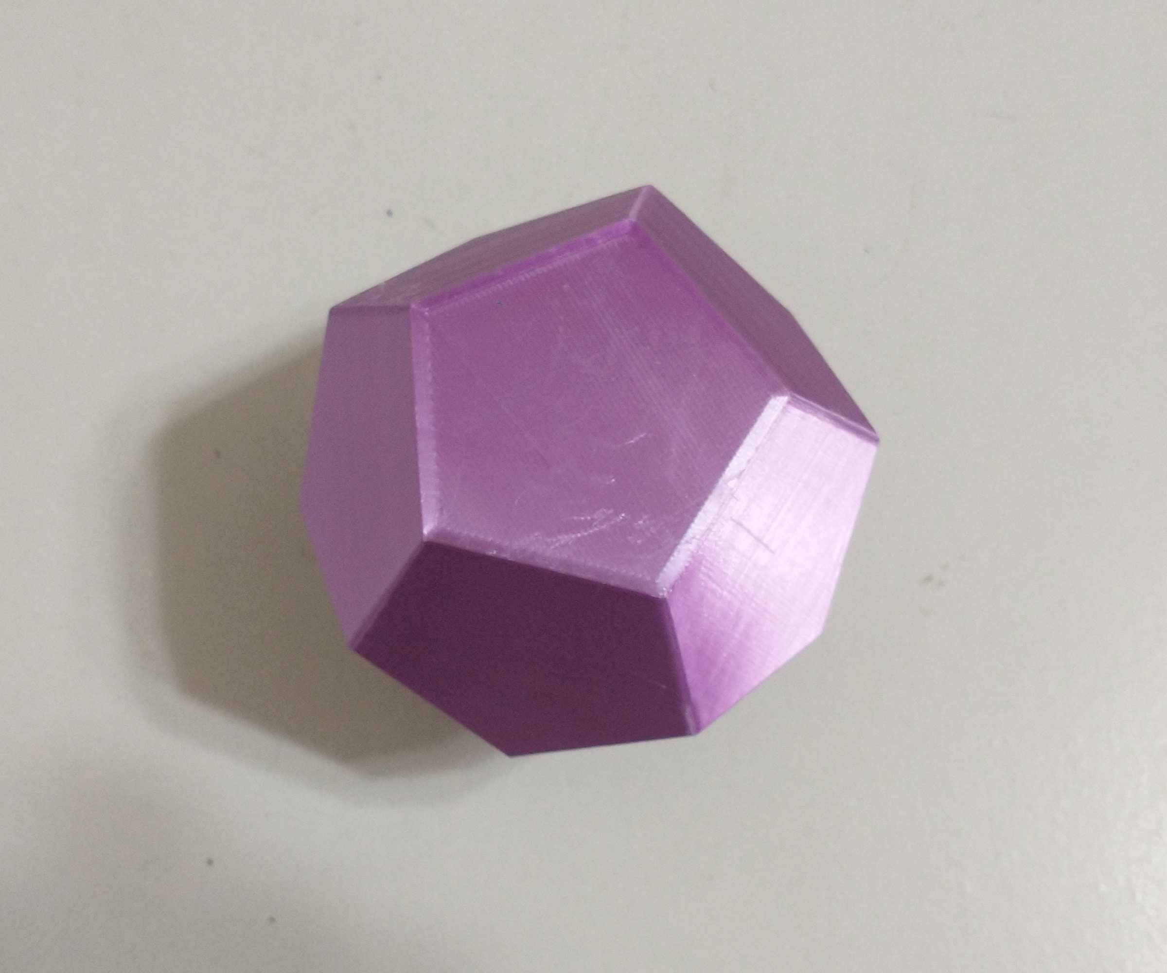 3D Printed Dodecahedron Lamp Night Light USB LED Light Home - Etsy