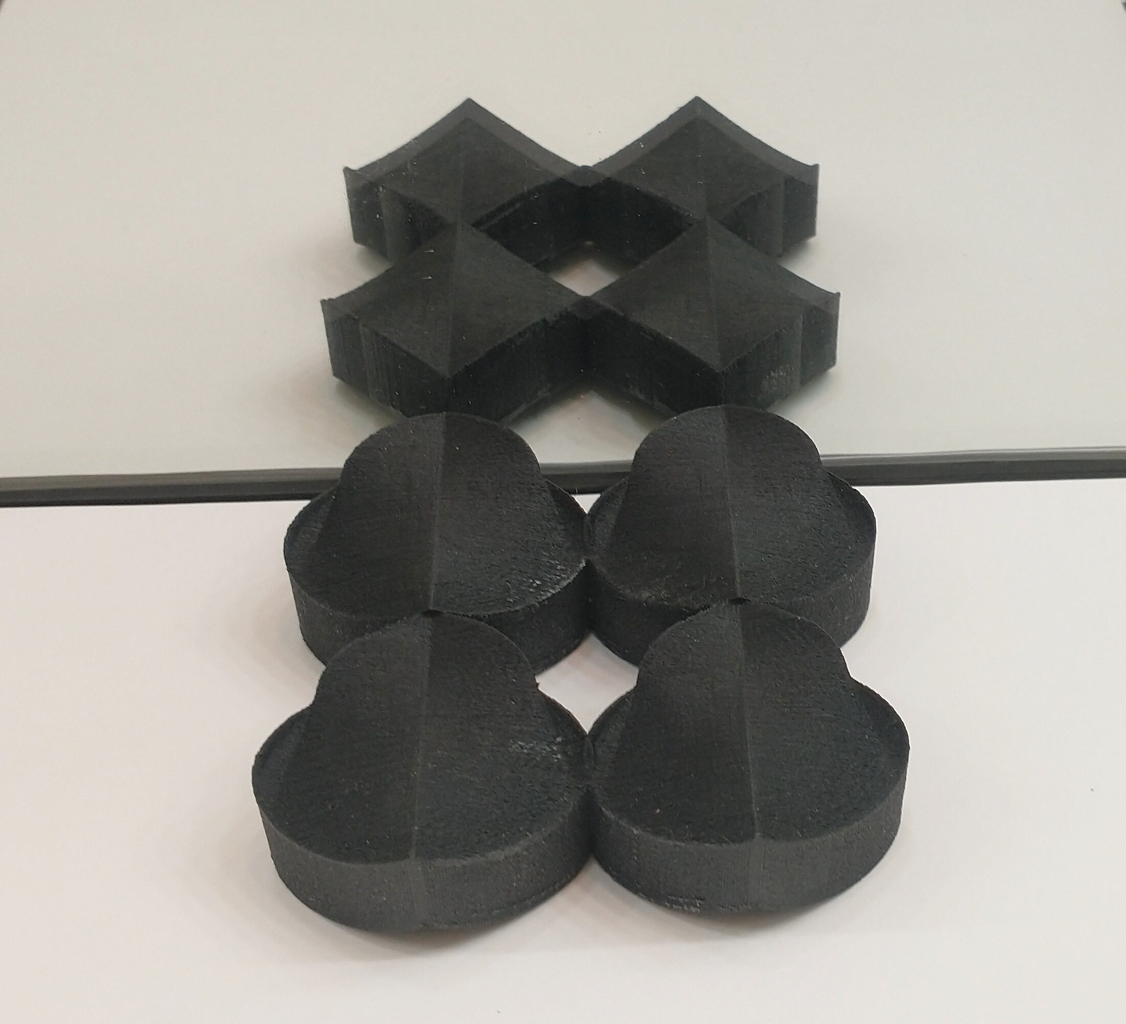 3D Printed Ambiguous Card Suits Illusion Magic Toy Gift Desktop ...