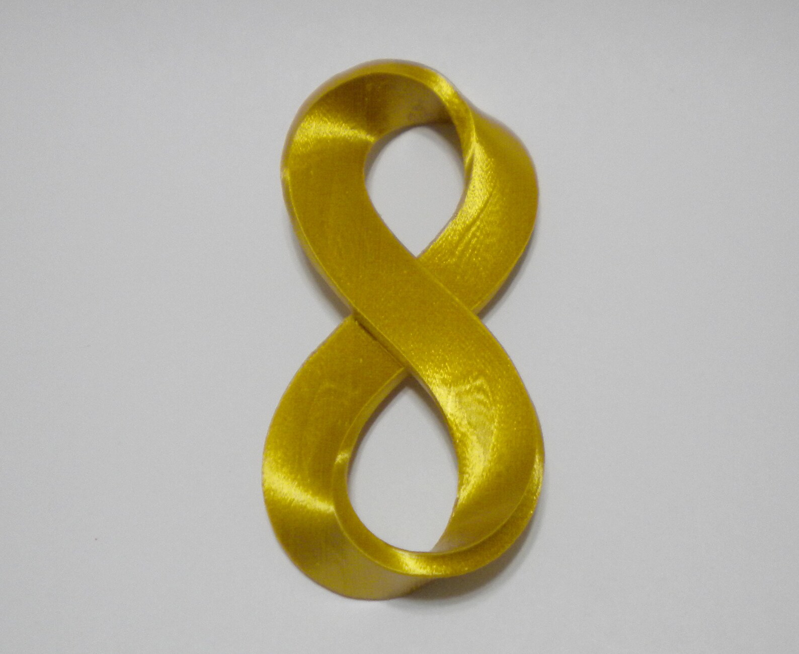 3D Printed Mobius Strip figure 8/ Infinity Symbol Art Home Office ...