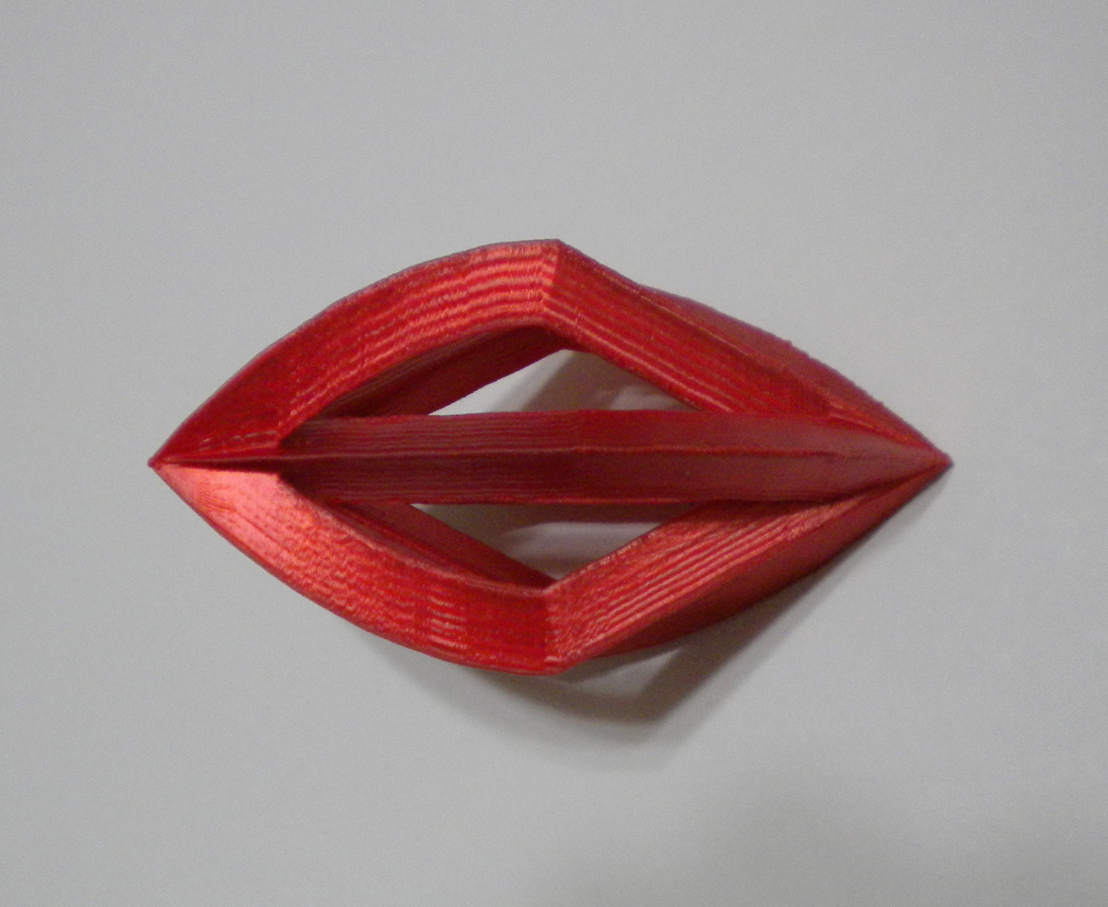 3D Printed Toy wire Frame Hexacon/parabolicon With Wobbling Motion Home ...