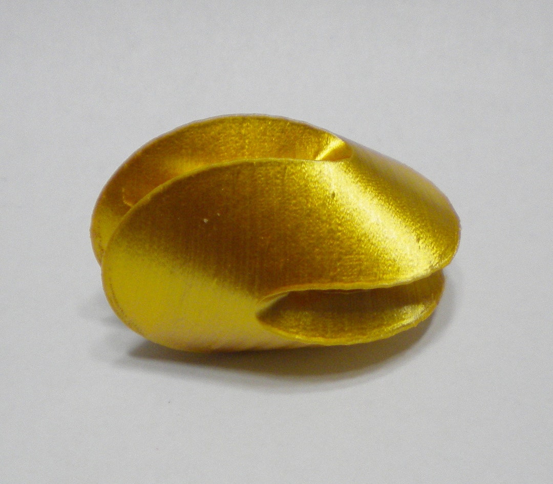 3D Printed Toy (oloid With Grooved Edges) Wobbling Motion Home Office ...