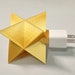3D Printed Star Tetrahedron Lamp Night Light USB LED Light Home Office ...