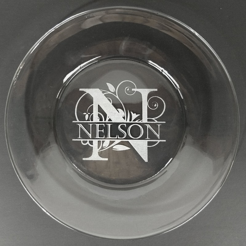 Custom Glass Plate - Etsy