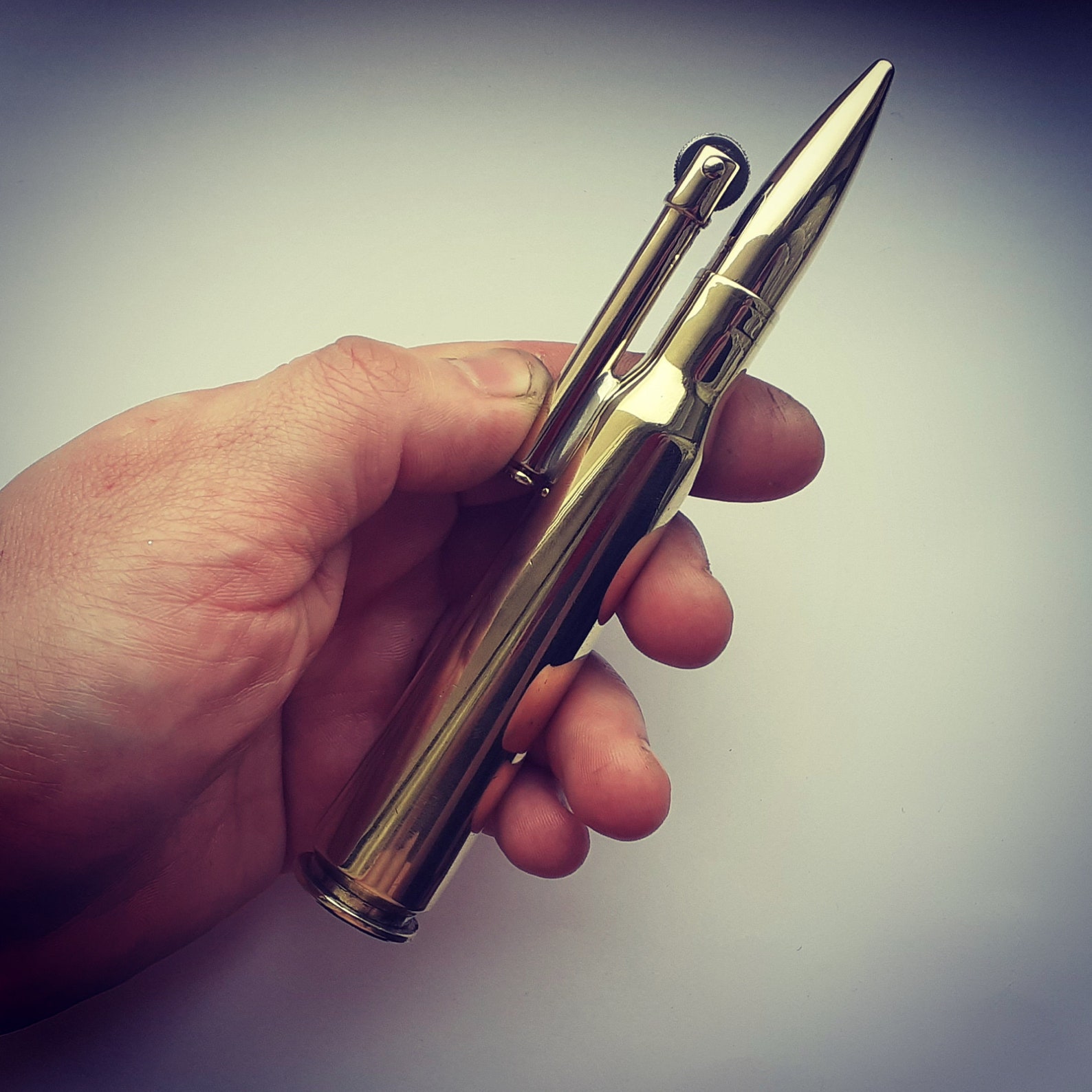 Bullet lighter Metro 2033 Metro lighter Vintage Petrol | Etsy