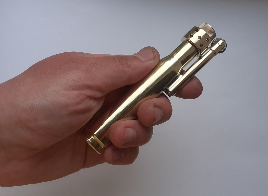 Bullet Lighter . 50 BMG Vintage Petrol Lighter Trench Art - Etsy
